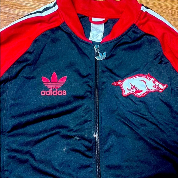 adidas | Jackets & Coats | Adidas Vintage 9s Arkansas University ...